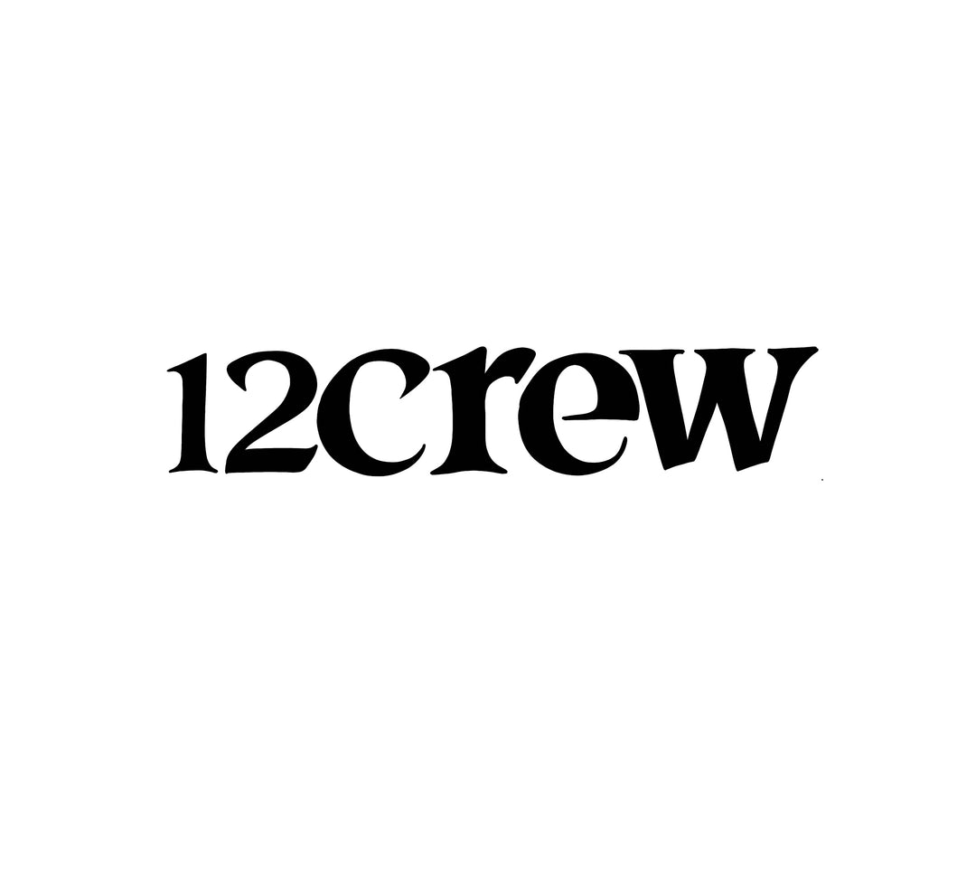 12crew apparel made with love in Mexico